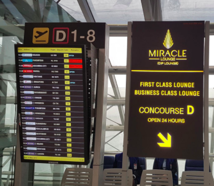 MIRACLE FIRST CLASS LOUNGE, SUVARNABHUMI AIRPORT BANGKOK, THAILAND ...